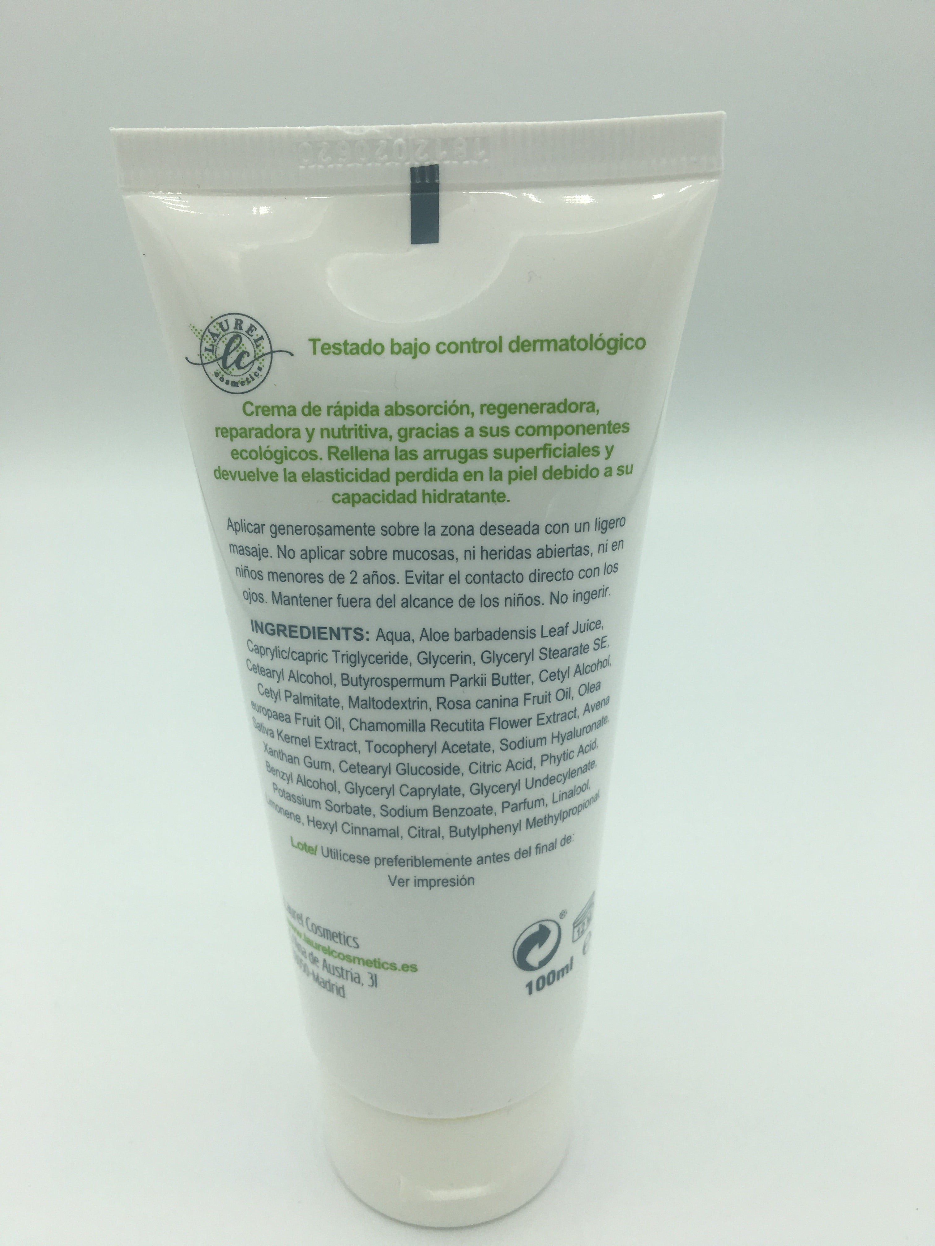 Crema de Manos Natural reparadora con Ácido Hialurónico – laurelcosmetics